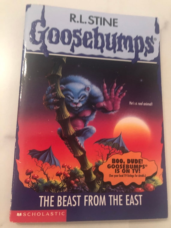Goosebumps the Beast From the Eastr.l.stine Vintage Book - Etsy