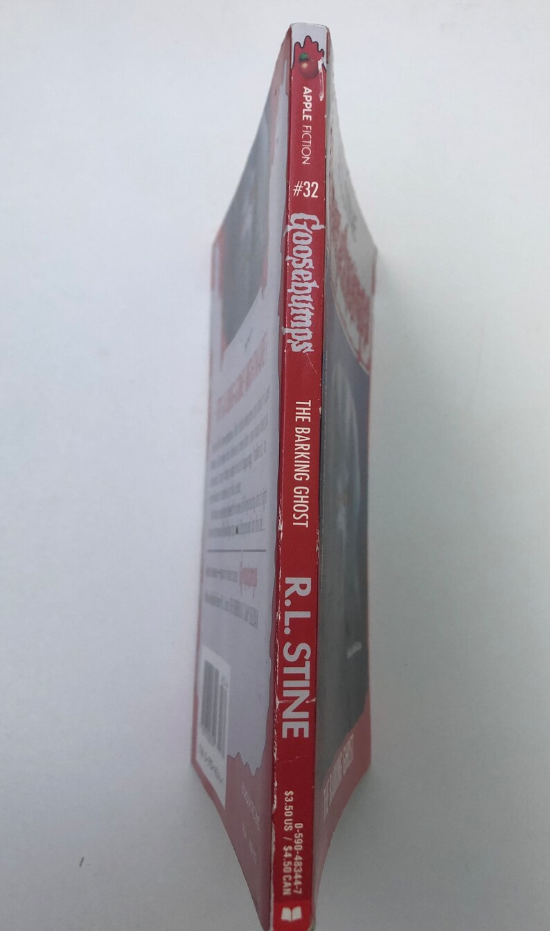 Vintage Goosebumps 32 the Barking Ghost R.L Stine Book 1995 - Etsy