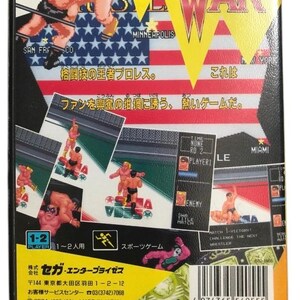Vintage Sega “wrestle War”hogan SWA, Mega Drive Cartridge, G-4055, Made ...