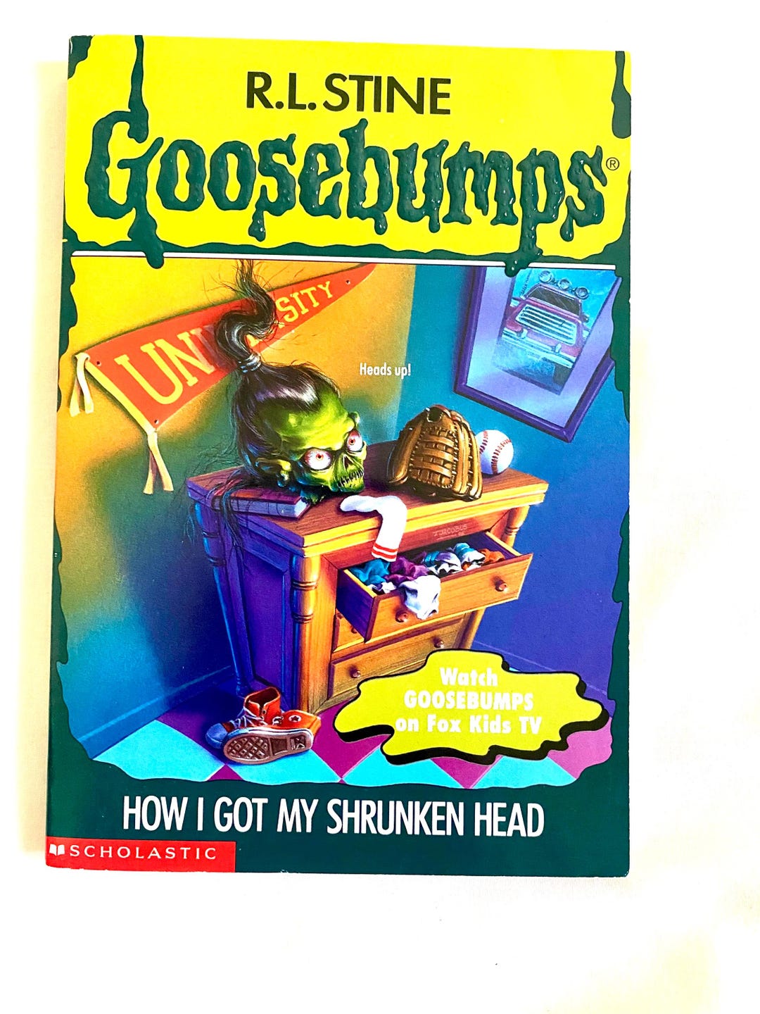 Goosebumps #39 ~ How I Got My Shrunken Head ~ by R.L. Stine Vintage ...