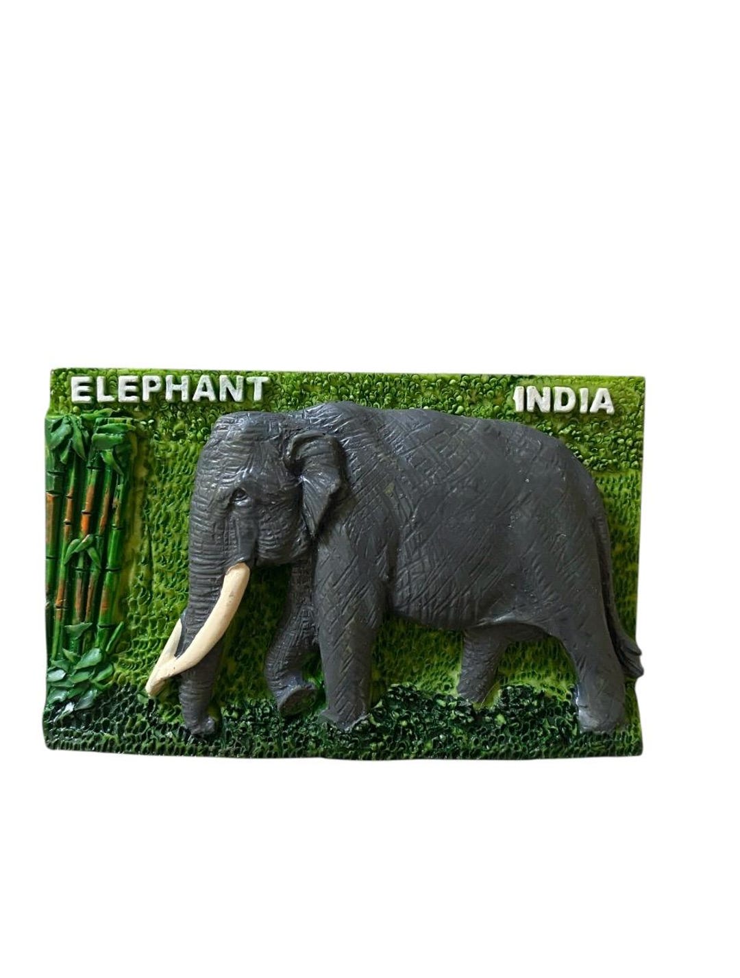 India Elephant 3D Resin Refrigerator Magnet, Indian Elephant Fridge ...