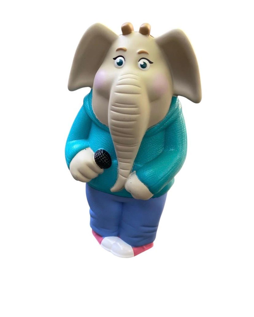 Sing Happy Meal Toy #4 Meena Elephant 4" Mcdonald 2016, ( With Sound ...