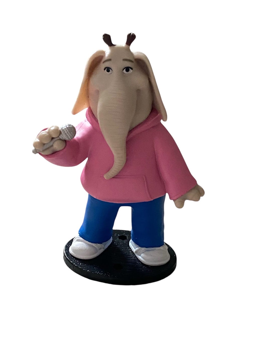 Sing Movie Meena Elephant Vintage Toy, Cake Topper Figure , RARE - Etsy