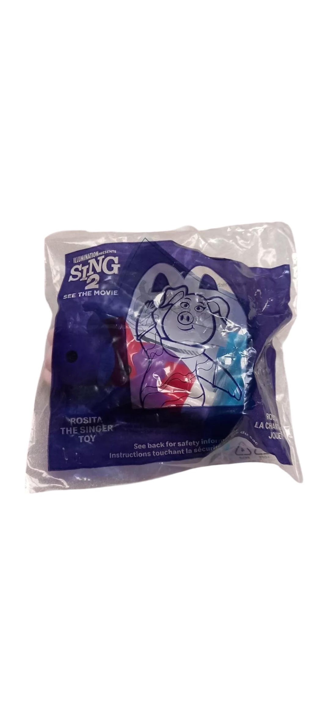 Sing 2 Movie Rosita the Singer Mcdonald's Happy Meal Toy 2021 Sealed - Etsy