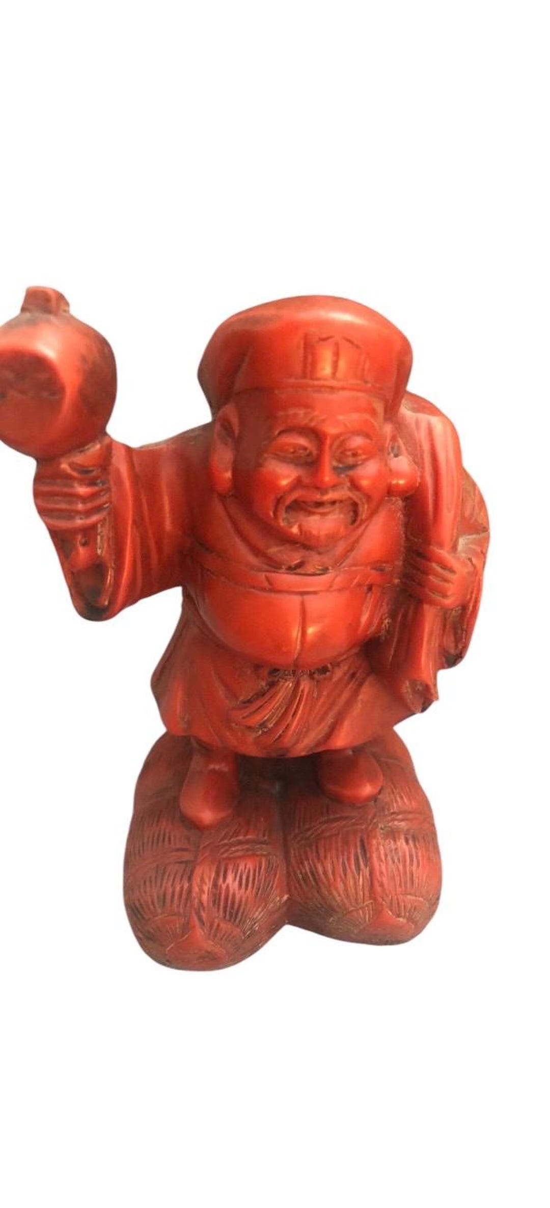 Vintage Daikoku God of Wealth Heavy Stone Very Rare Statue 7” - Etsy