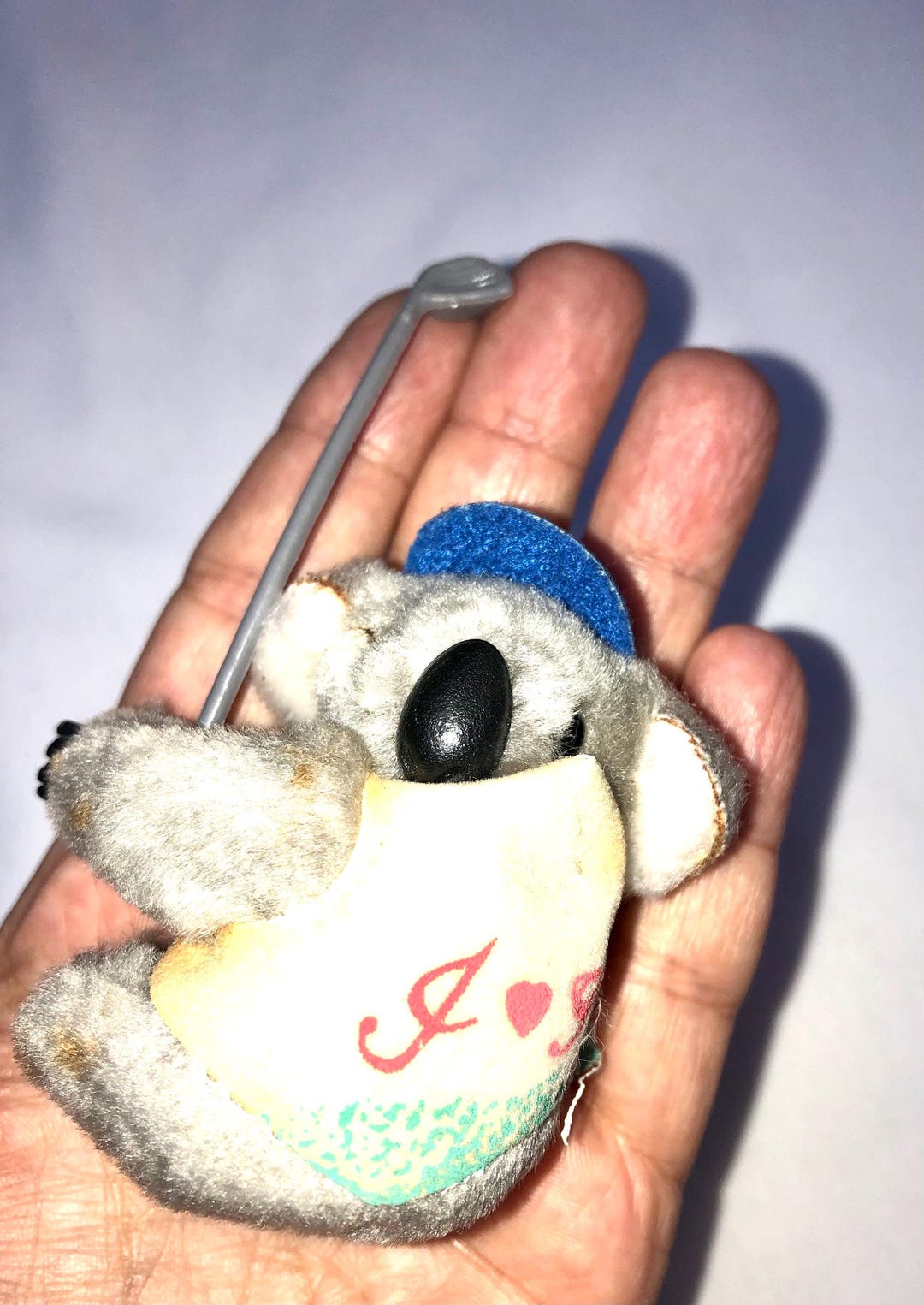 I Love Golf ~ Koala Bear Plush Vintage Refrigerator Magnet ~ Souvenir ...