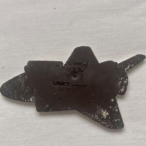 Vintage NASA Space Shuttle fringe Magnet - Etsy