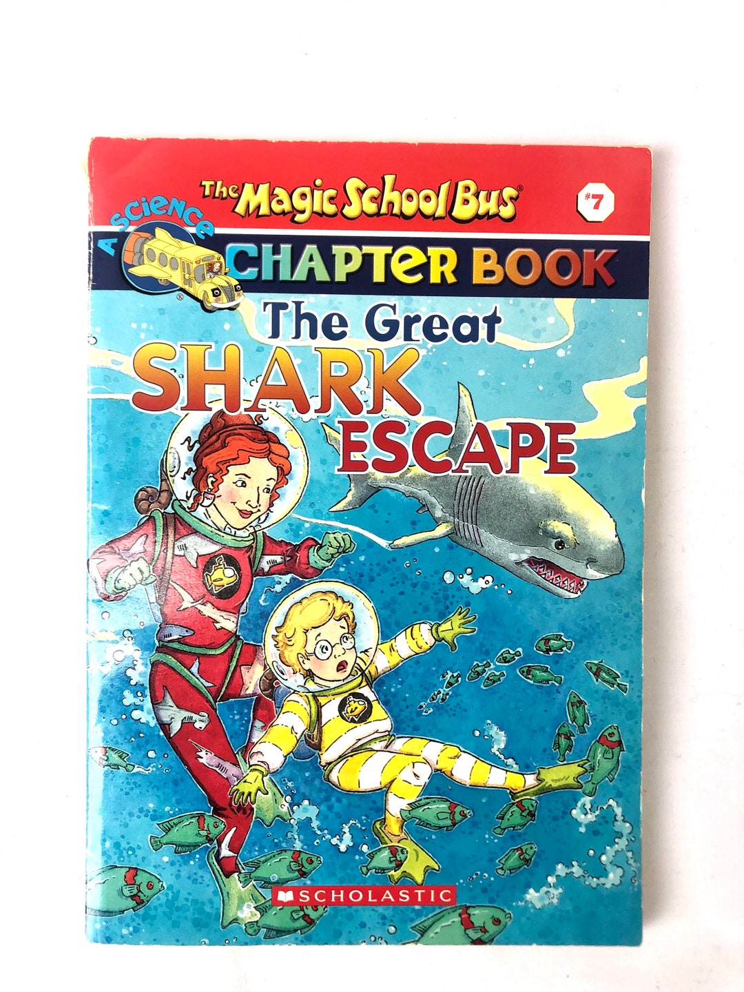 The Magic School Bus Chapter Book #7, the Great Shark Escape , Vintage ...