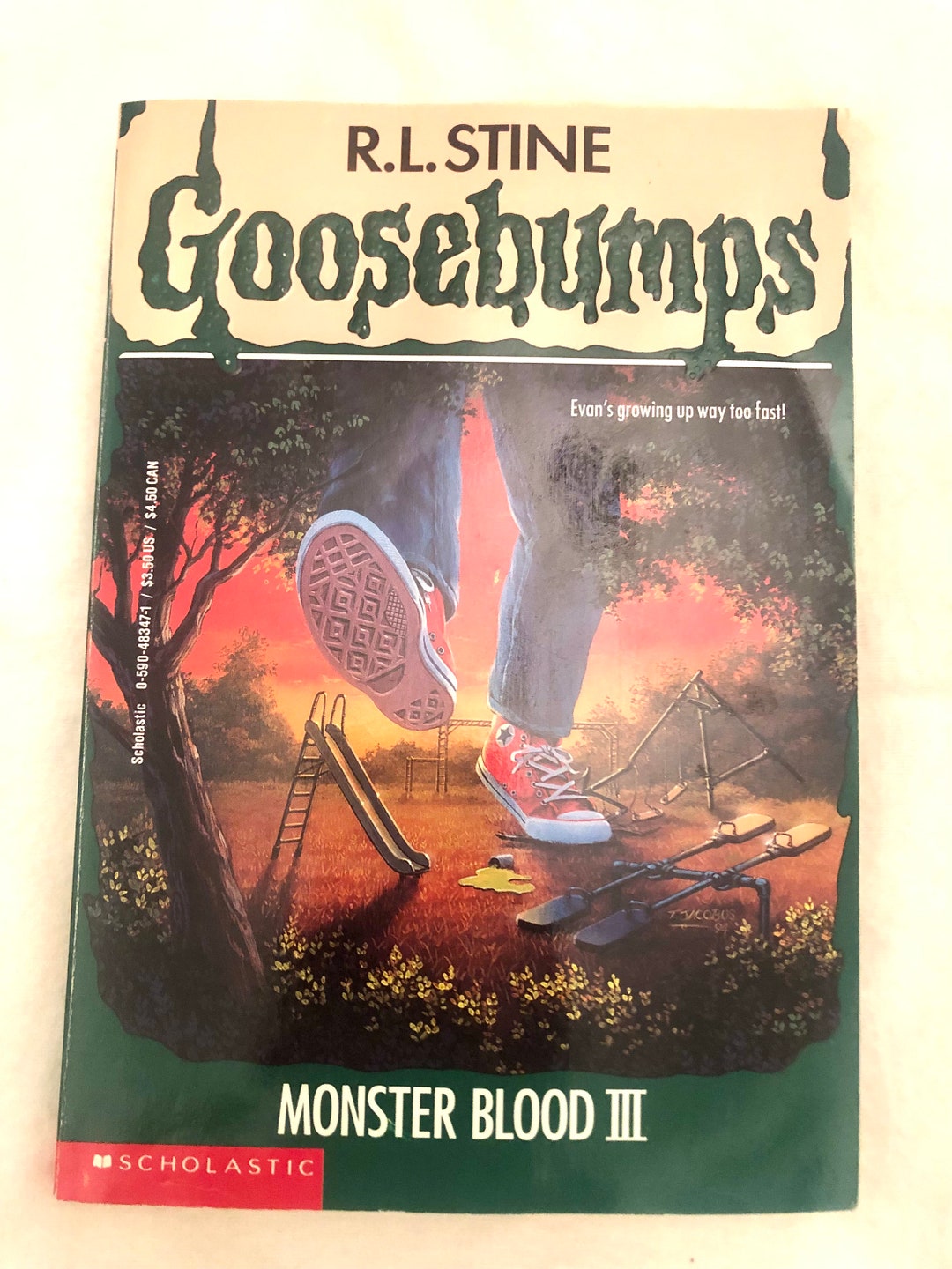 Vintage Goosebumps 29 Monster Blood 3 Paperback Book by RL Stine - Etsy