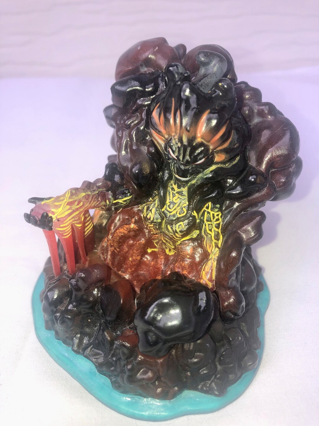 Disney Moana Pele Te Fiti Lava Monster Collectible 4 PVC Figure Cake ...