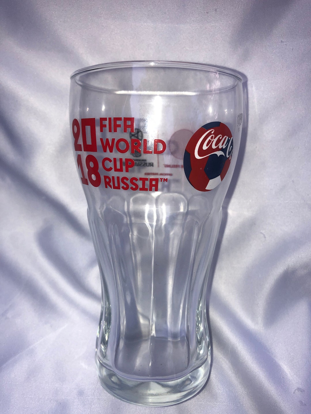 Coca Cola Fifa World Cup 2018 Glass - Etsy