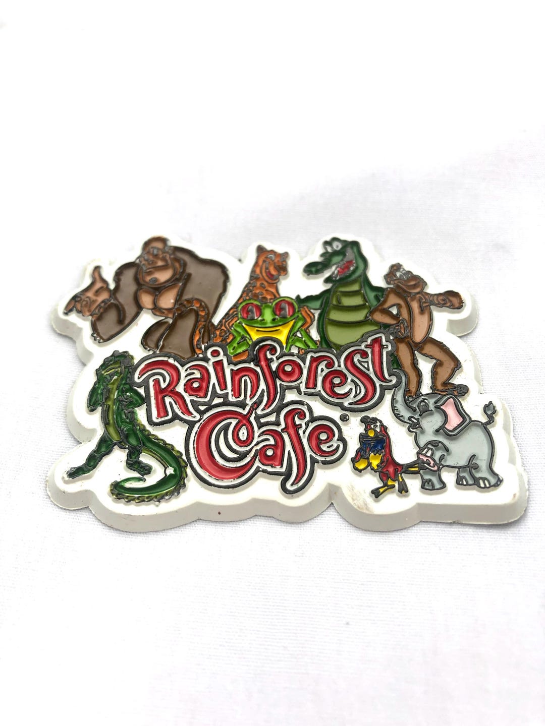 Rainforest Cafe Refrigerator Magnet , Vintage Fridge Souvenir - Etsy