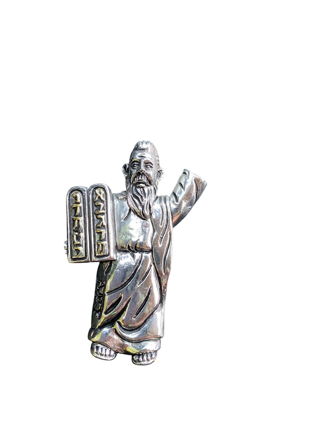 Moses Figure Israel Vintage Refrigerator Magnet, Judaica Fridge Magnet ...