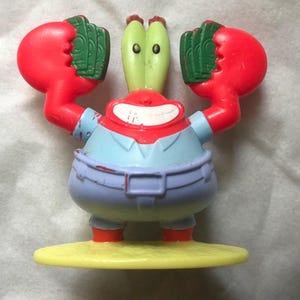 Spongebob Squarepants Mr Krabs Figure - Etsy