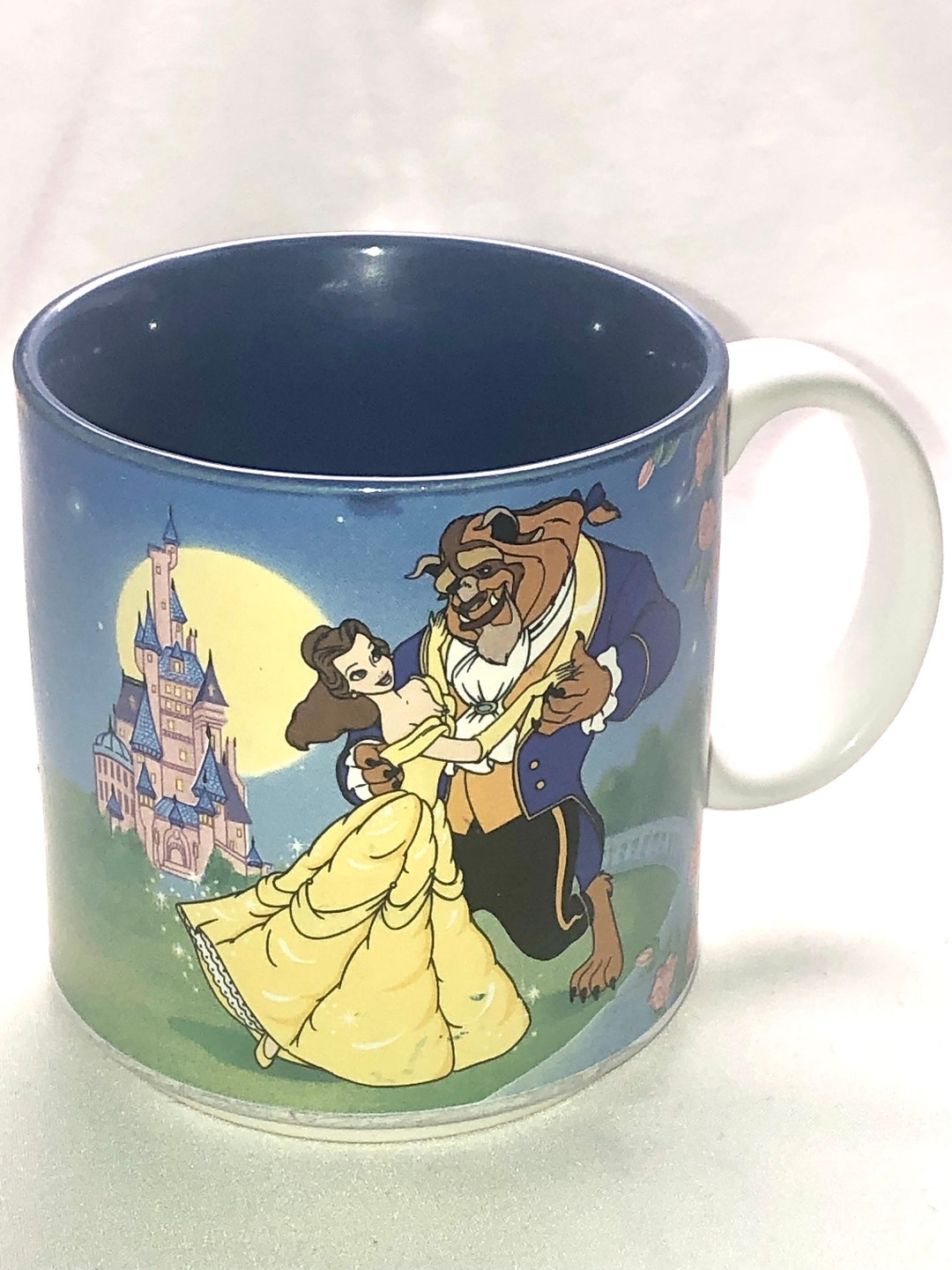 Disney Beauty and the Beast Vintage Mug Coffee Cup Made in Japan - Etsy