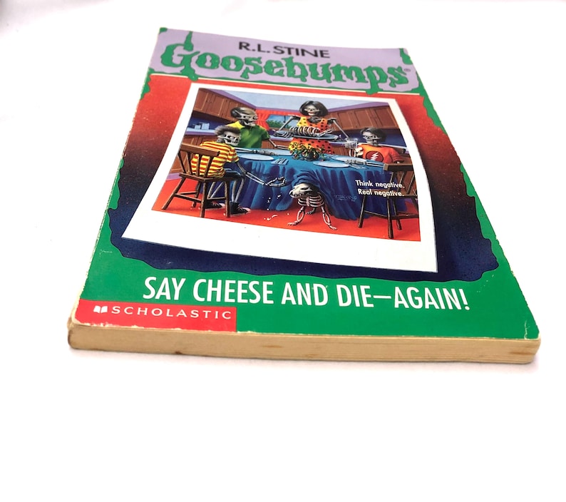 Goosebumps #44 “say Cheese and Die - Again!”, by R.L Stine , Vintage ...