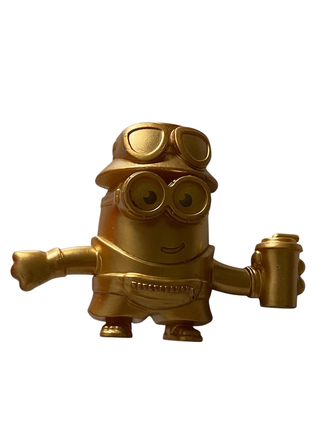 Minions the Rise of Gru ~ Gold Minion Holding Drink ~ Mcdonald’s Happy ...
