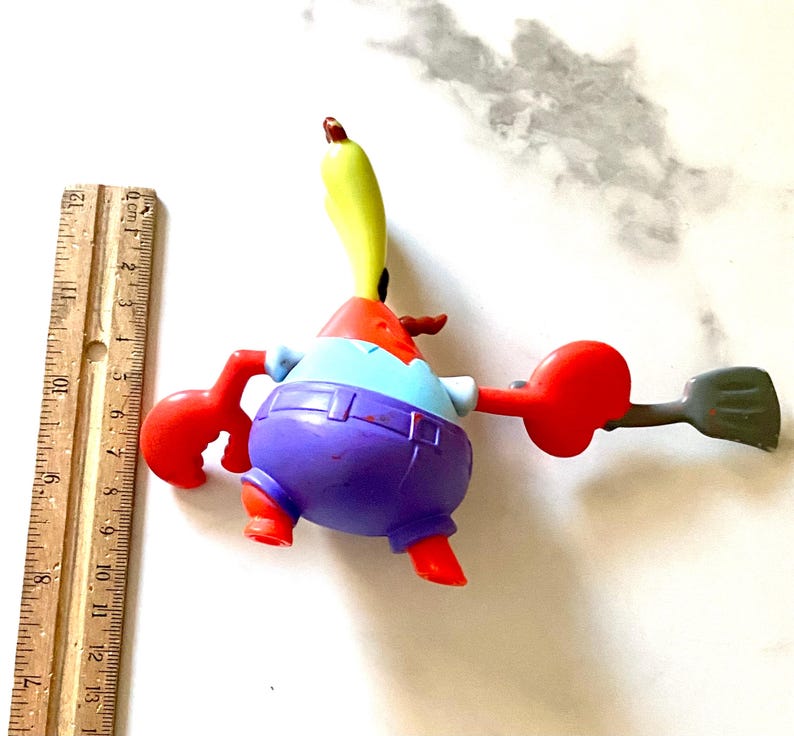 Spongebob Squarepants Mr. Krabs Fencing # 16 Mcdonalds Happy Meal Toy ...