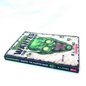 Goosebumps Wanted the Haunted Mask ~ by RL Stine Softcover 2012 Vintage ...