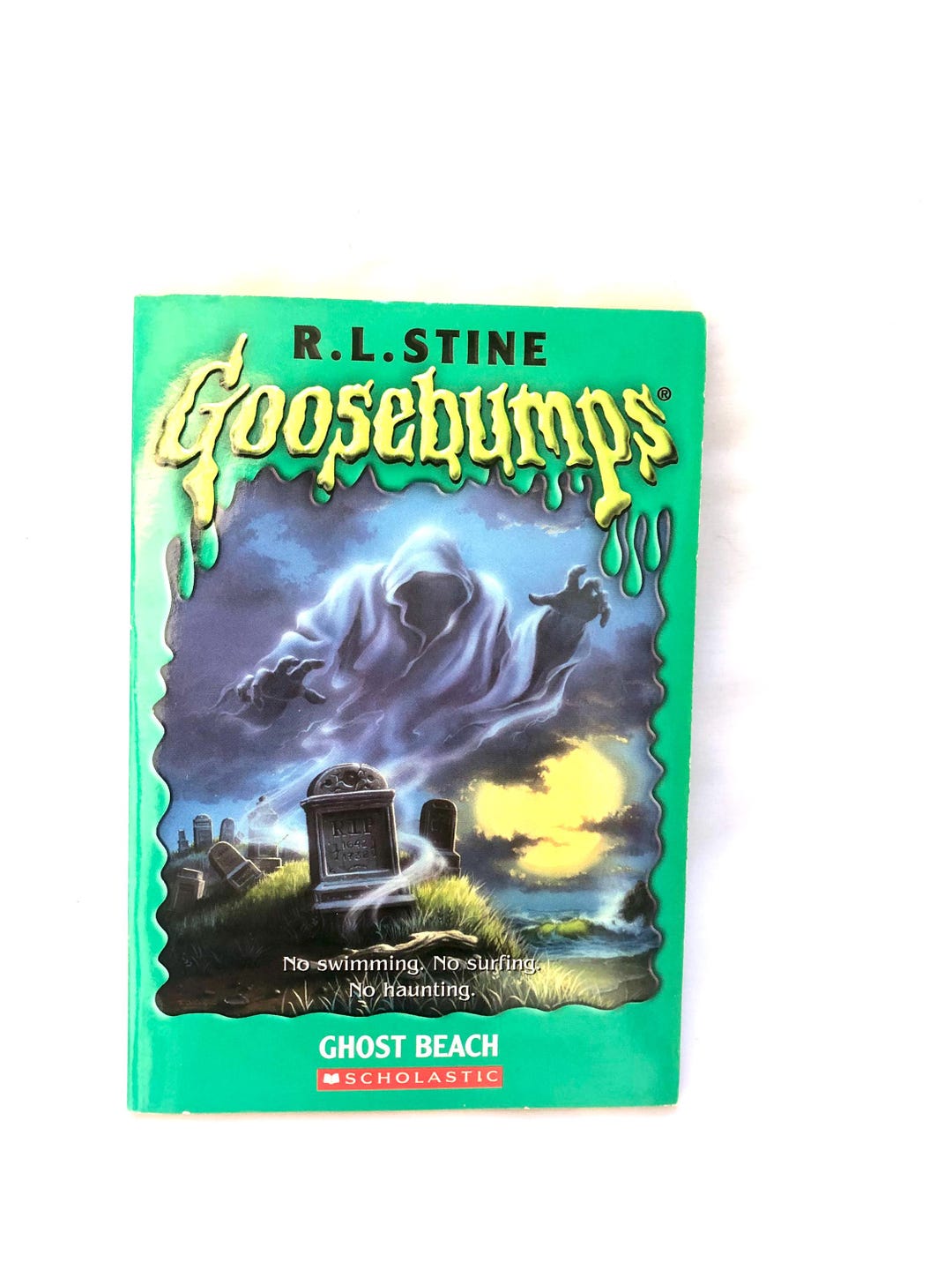 Goosebumps “ghost Beach” by R.l.stine , 1st Edition ( No Number ...