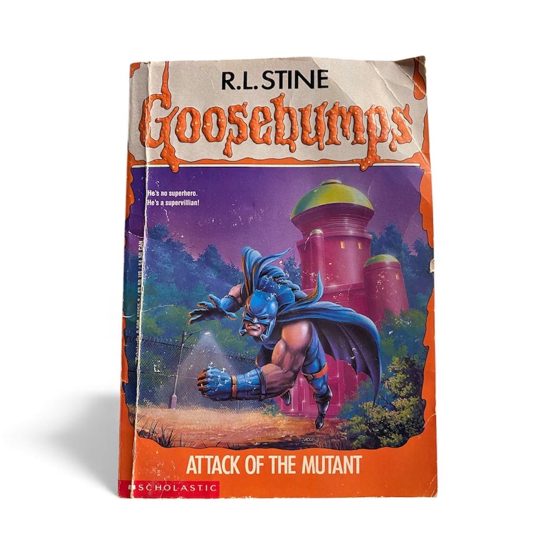 Goosebumps #25 ~ Attack of the Mutant ~ by R.L. Stine ~ Vintage ...