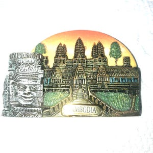 Cambodia Angkor Wat 3D Refrigerator Magnet Resin Travel Souvenirs ...