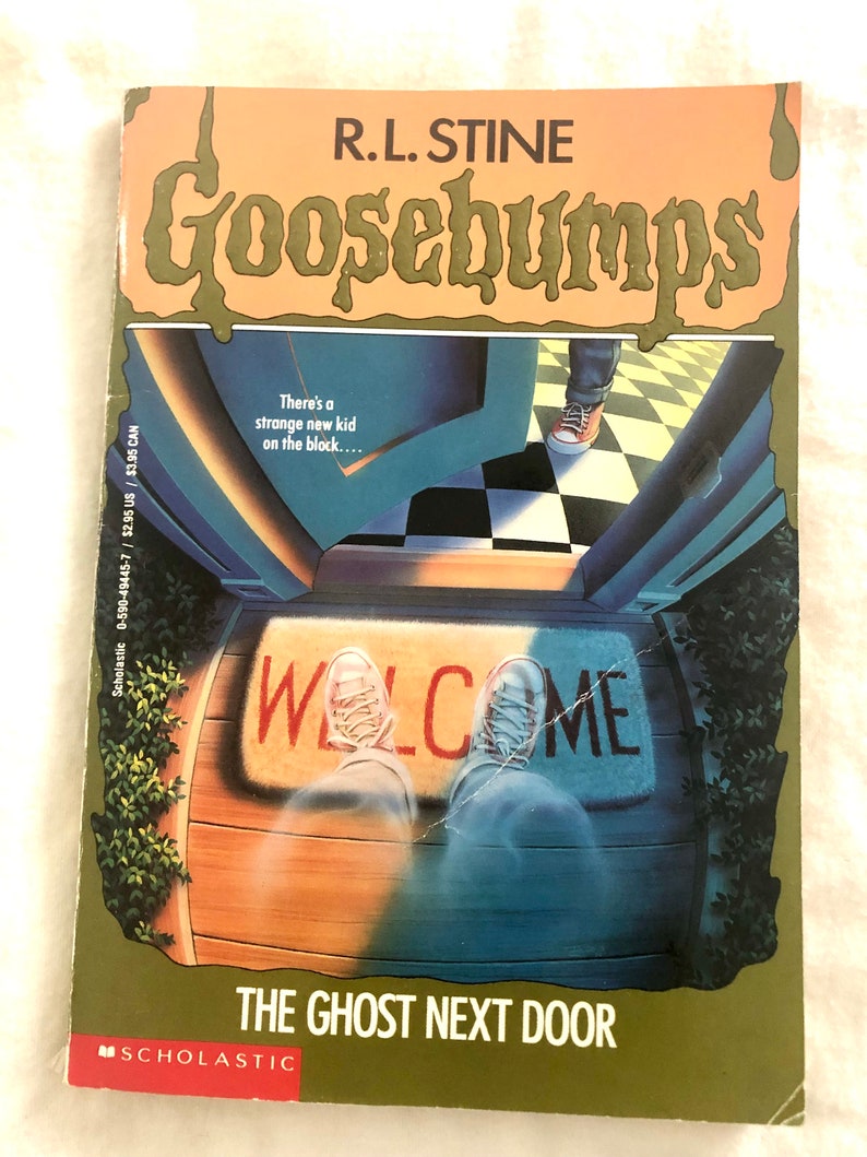 Goosebumps #10 “the Ghost Next Door” R.l.stine, Vintage Book 1993 - Etsy