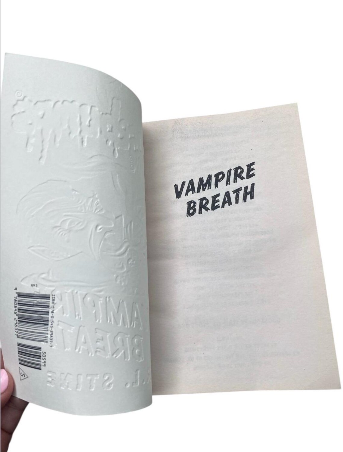 Goosebumps ~ Vampire Breath ~ by R.L. Stine Vintage Book - Etsy
