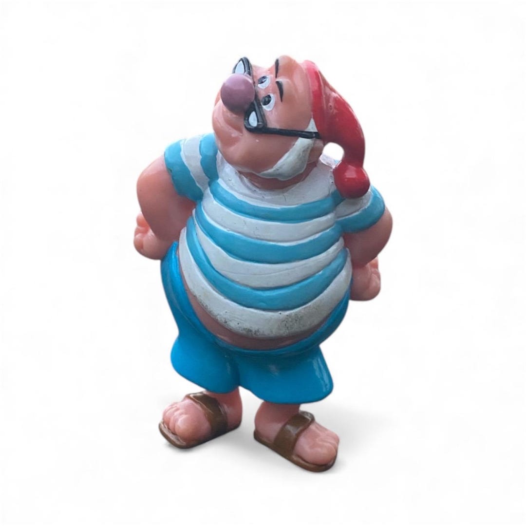 Disney Peter Pan Movie ~ Mr. Smee ~ Vintage PVC Figure - Etsy