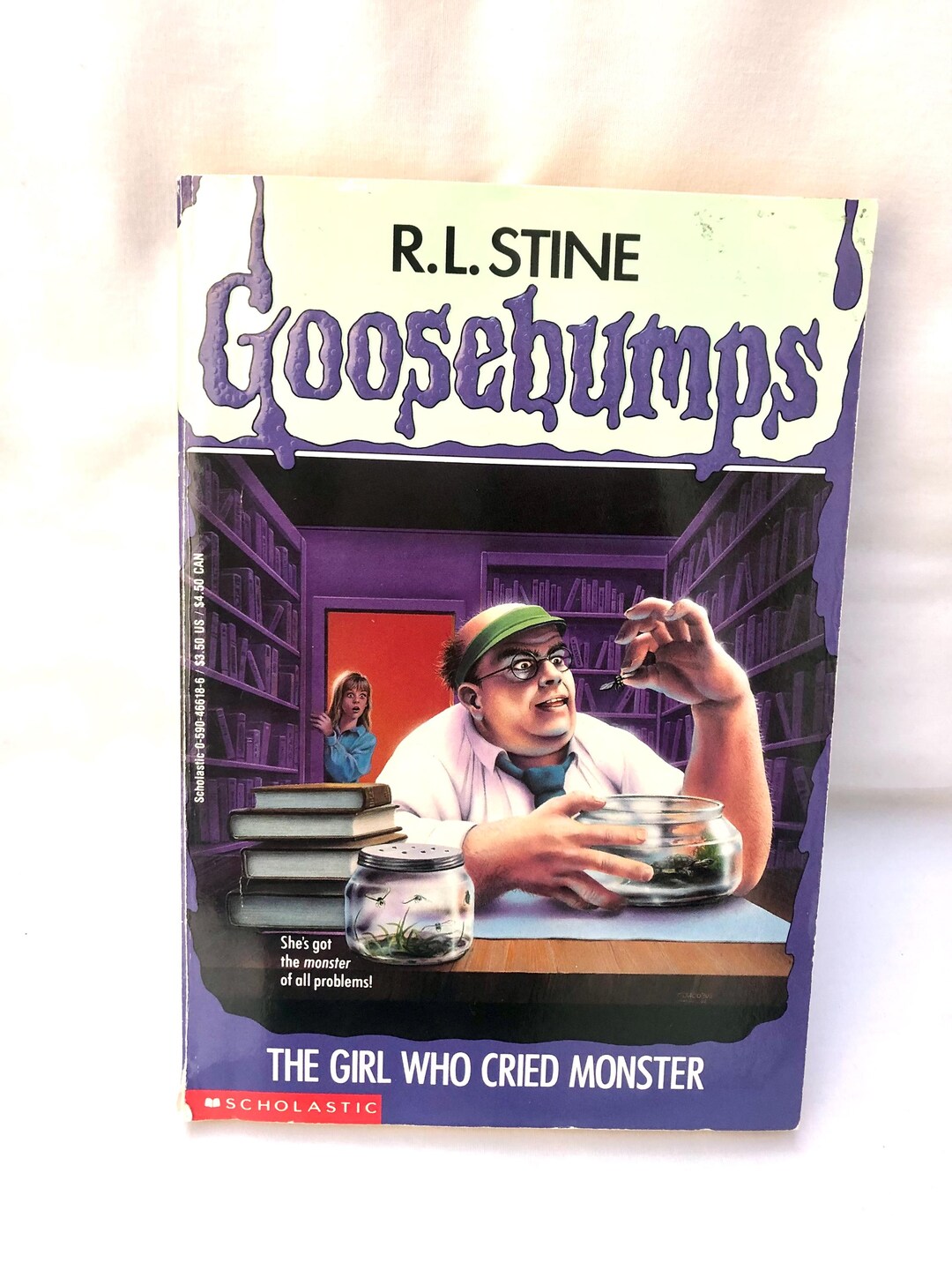 Goosebumps #8 “ the Girl Who Cried Monster “, R.l.stine, Apple Fiction ...