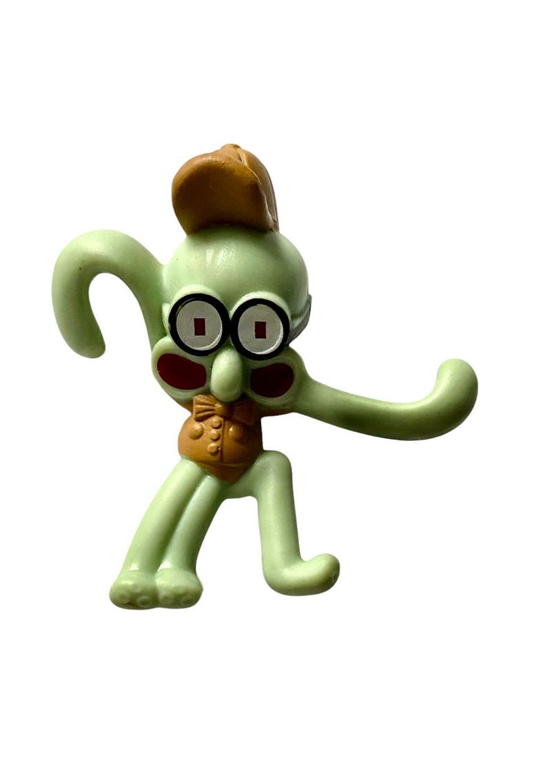 Spongebob Squarepants ~ SQUIDWARD ~ Burger King Vintage Toy - Etsy