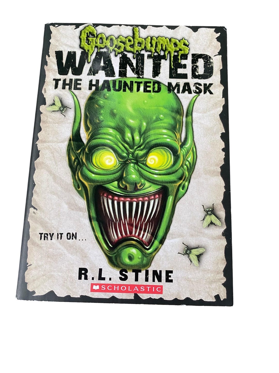 Goosebumps Wanted ~the Haunted Mask ~ by R.L. Stine Vintage Book 2012 ...