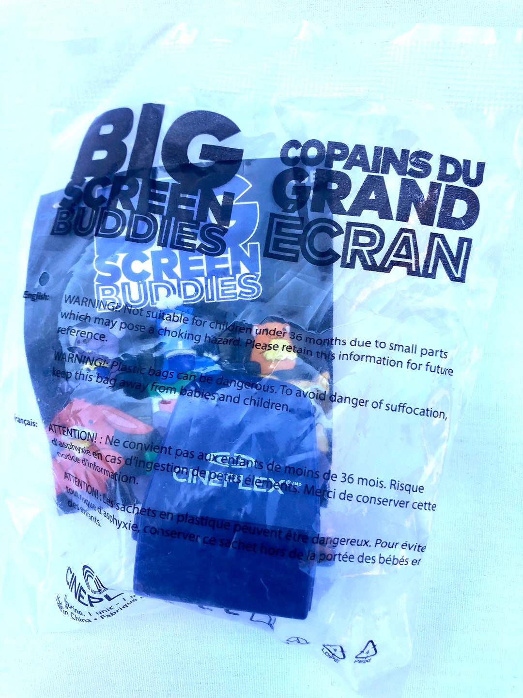 Cineplex Big Screen Buddies New Sealed Pack Toy Figure - Etsy