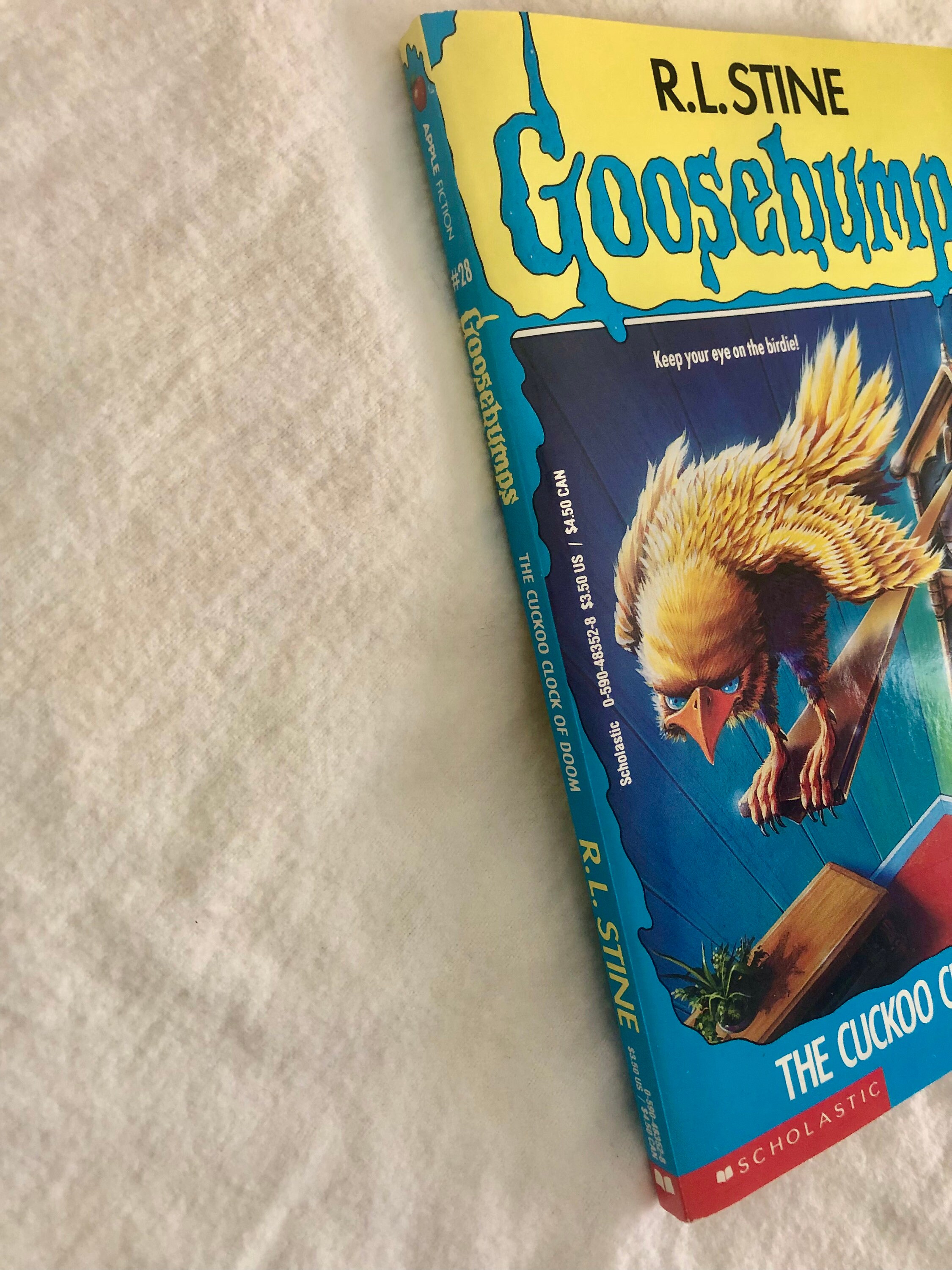 Goosebumps 28 the Cuckoo Clock of Doom by R. L. Stine 1995 - Etsy
