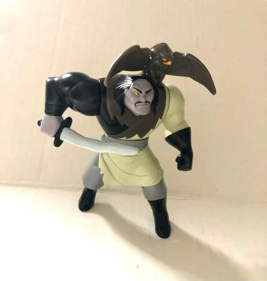 Vintage Disney Mulan SHAN YU Action Figure Happy Meal Toy - Etsy