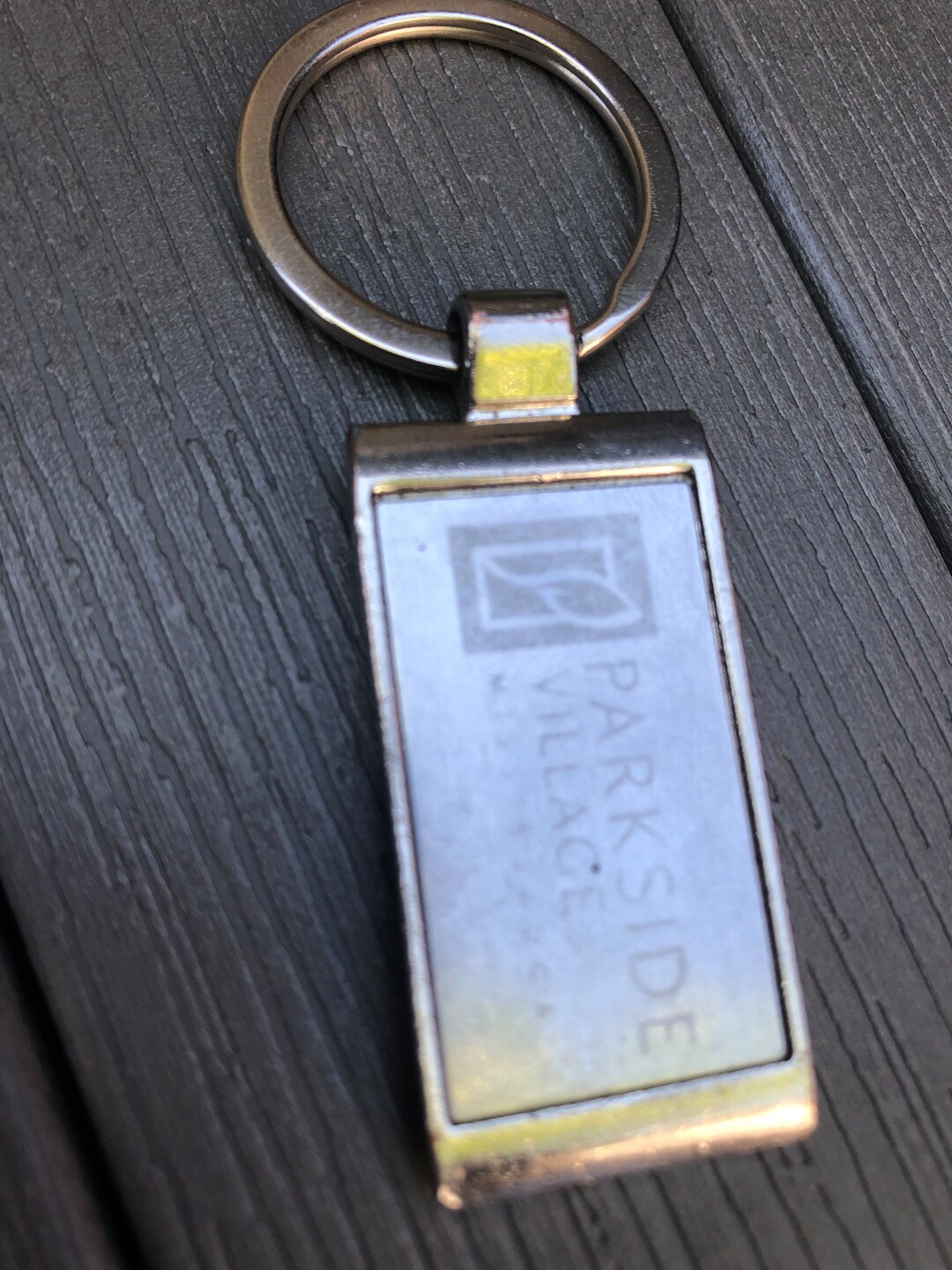 Vintage Chrome PARKSIDE VILLAGE Mississauga Keychain - Etsy