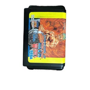 Vintage Sega “wrestle War”hogan SWA, Mega Drive Cartridge, G-4055, Made ...