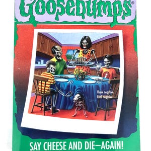 Goosebumps #44 “say Cheese and Die - Again!”, by R.L Stine , Vintage ...