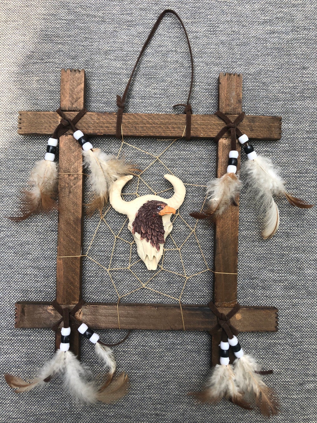 Vintage Native American Dream Catcher,southwest Native American Eagle ...