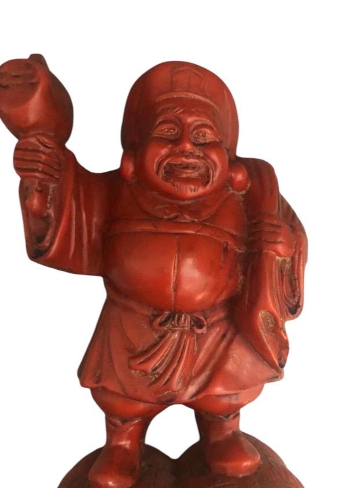 Vintage Daikoku God of Wealth Heavy Stone Very Rare Statue 7” - Etsy