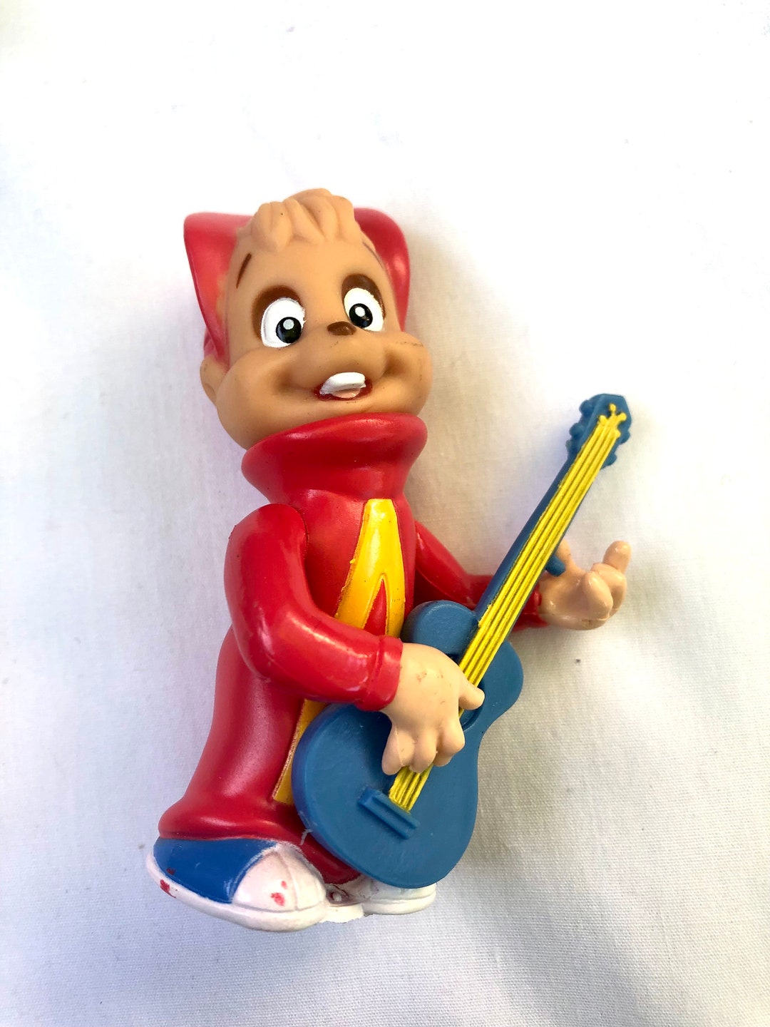 Vintage Alvin and the Chipmunks Toy , Alvin the Chipmunk Guitar Player ...