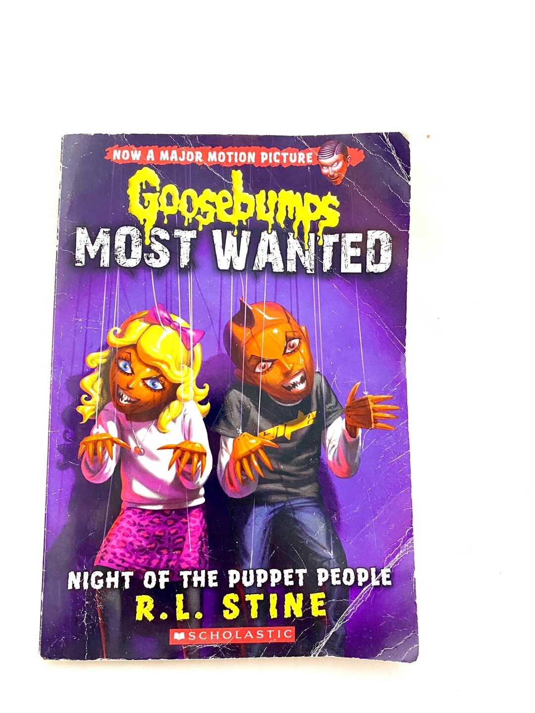 Goosebumps Most Wanted # 8 ~ " Night of the Puppet People " ~ by R.L ...