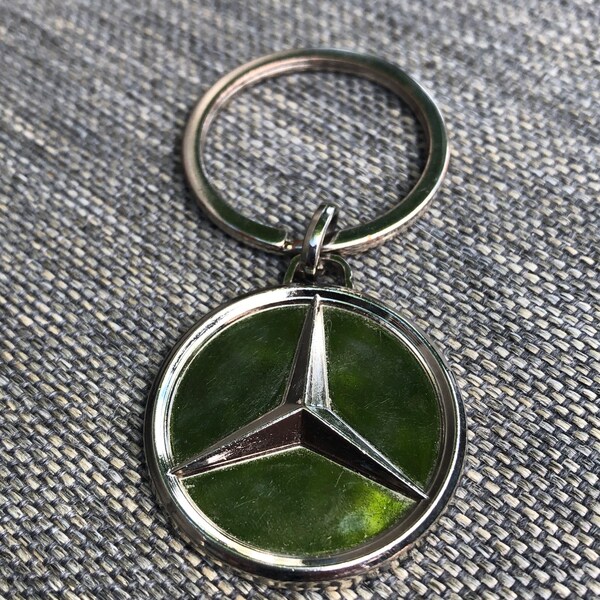 Mercedes Benz Keychain - Etsy
