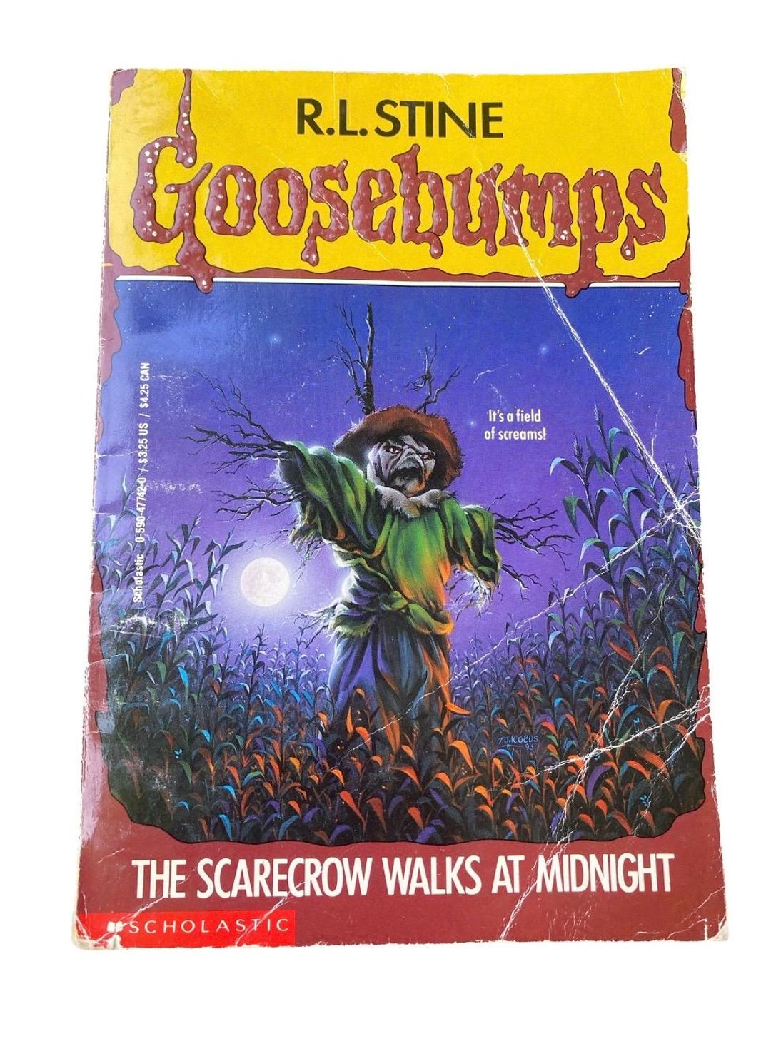 Goosebumps #20 ~the Scarecrow Walks at Midnight ~ by R. L. Stine ...
