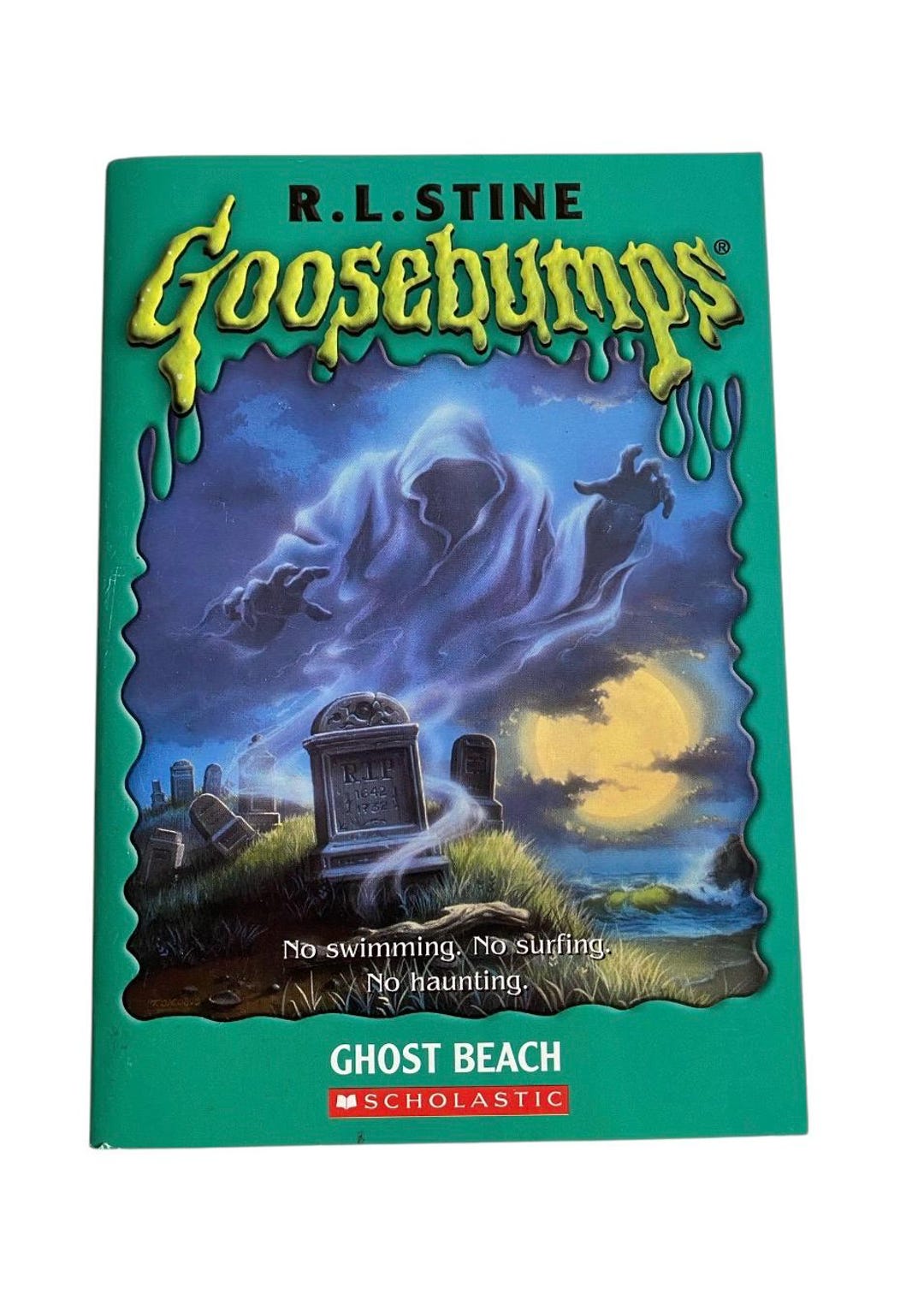 Goosebumps “ghost Beach” by R.l.stine , Vintage Book 1994 - Etsy
