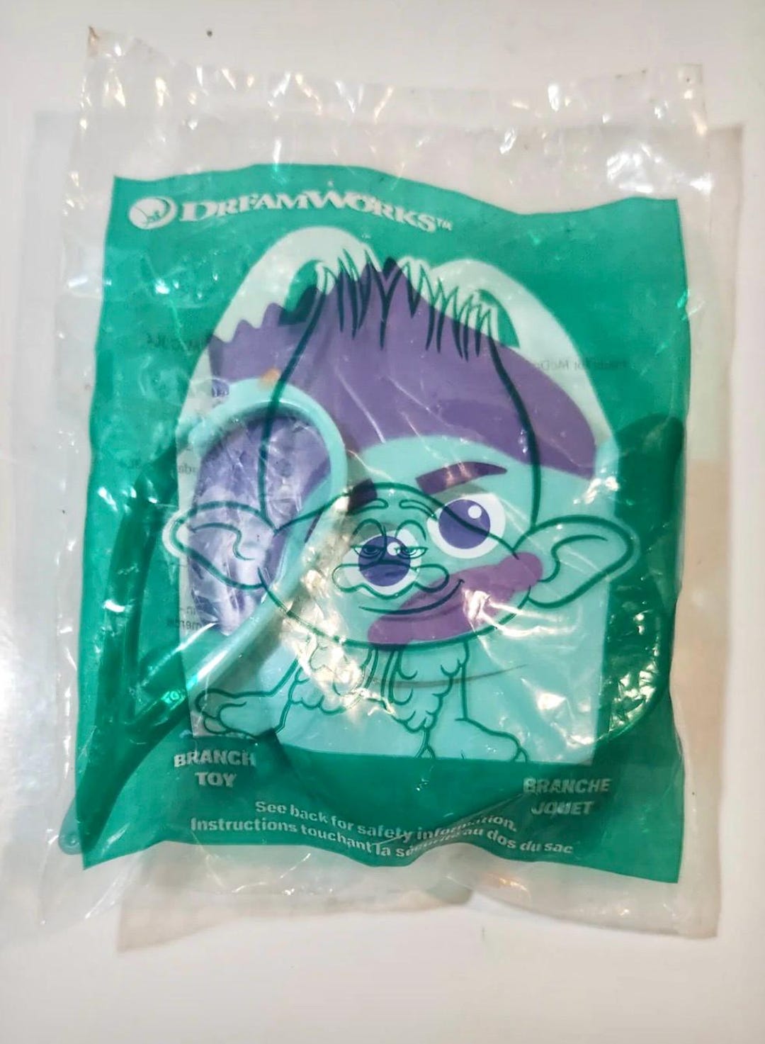 Branch Dreamworks Mcdonald's Happy Meal Toy 2022 - Sealed - Etsy