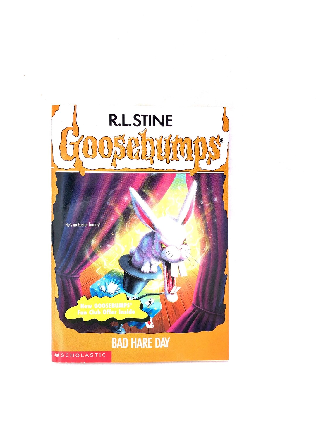 Goosebumps # 41- Bad Hare Day- by R. L. Stine 1996 Paperback Vintage ...