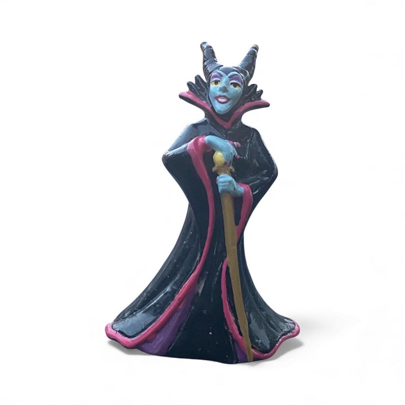 Disney Maleficent ~ Sleeping Beauty ~ Vintage PVC Toy, Cake Topper ...