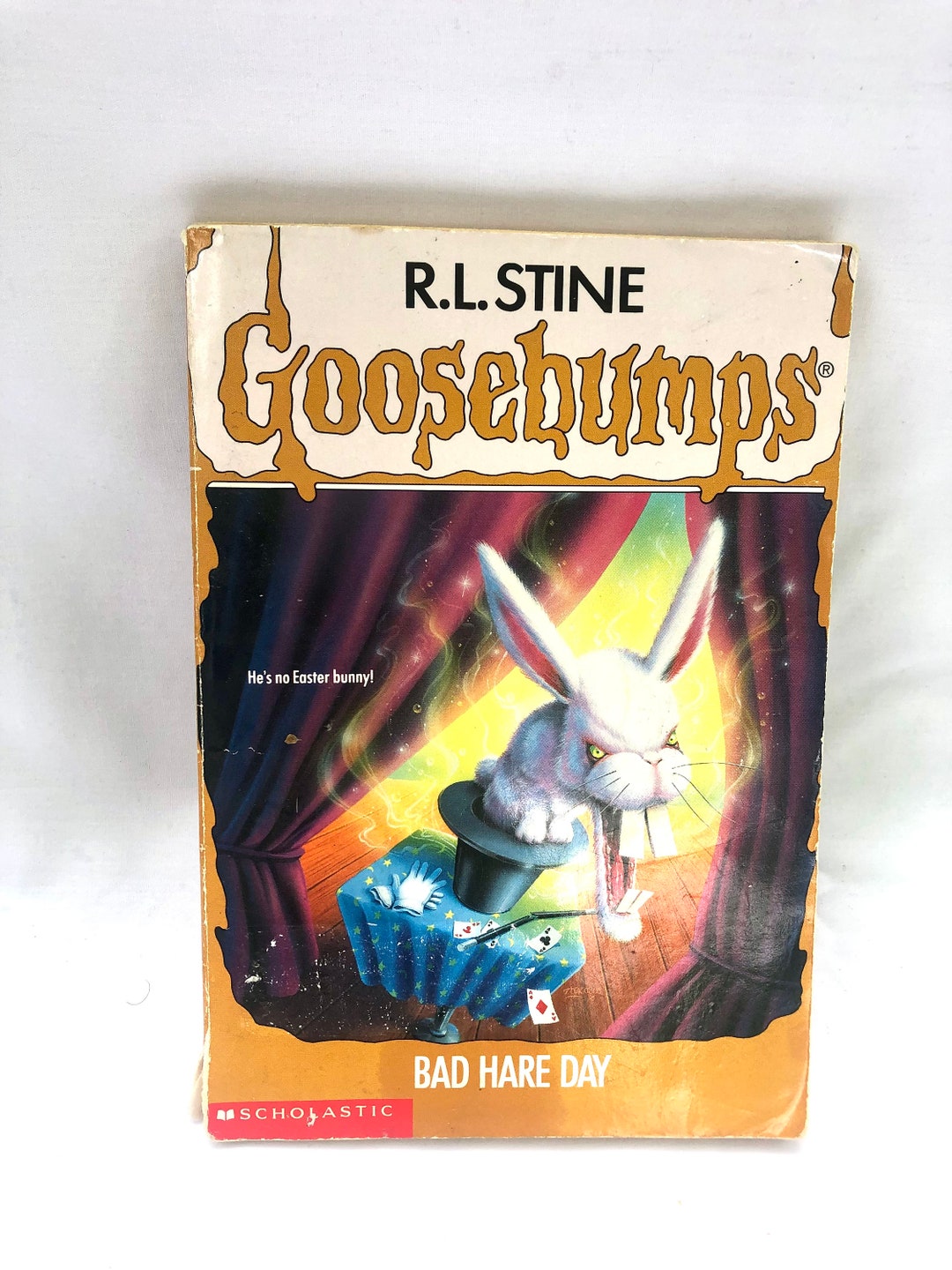 Goosebumps “bad Hare Day” R.l.stine Vintage Book # 41, Scholastic ...