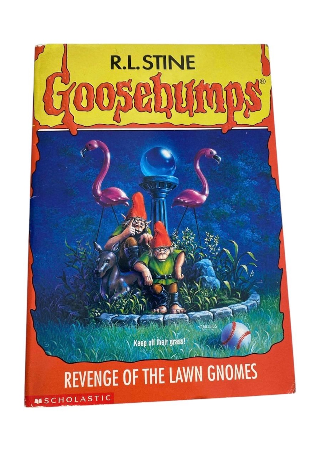Goosebumps #34 ~ Revenge of the Lawn Gnomes ~ by RL Stine Vintage Book ...